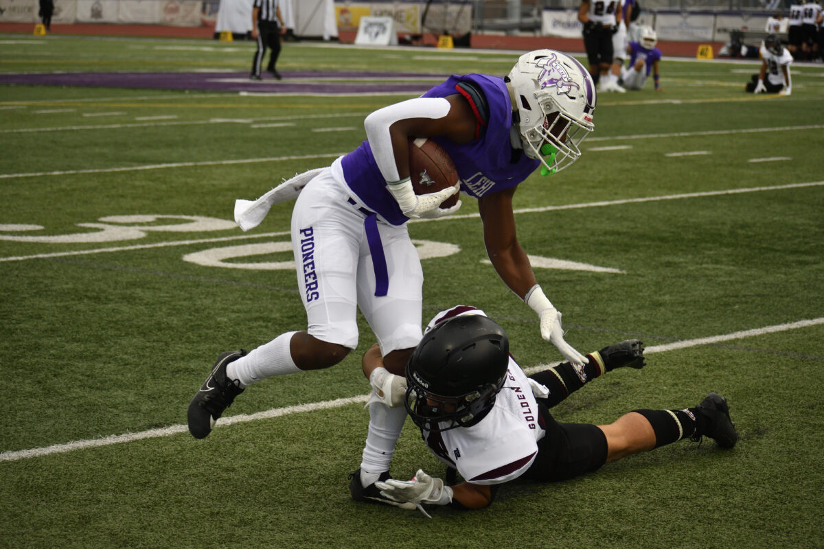 Lehi football holds off Maple Mountain despite mistakes | News, Sports ...